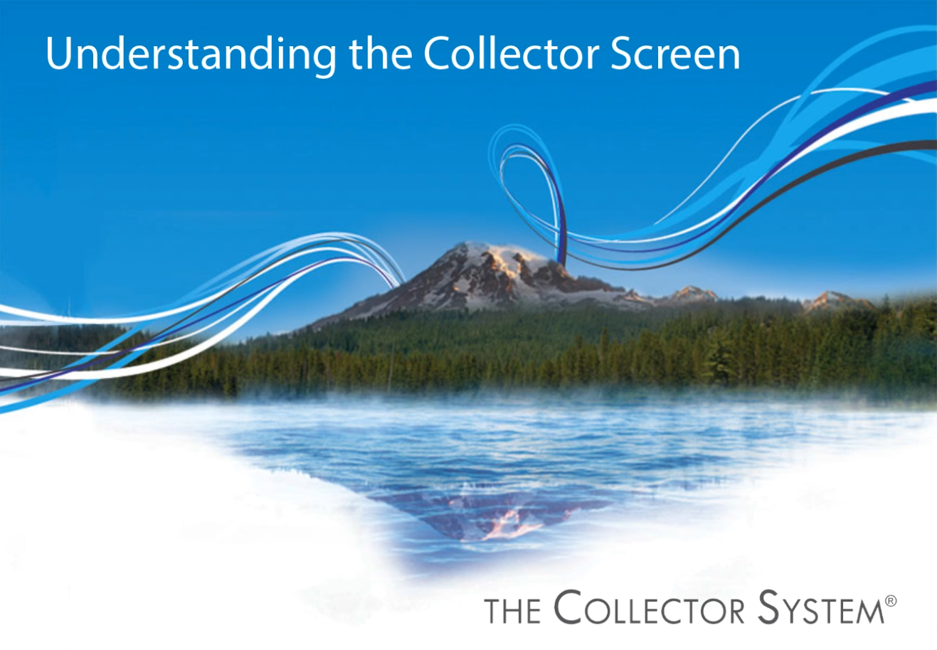 Understanding the Collector screen