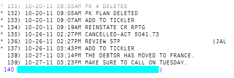 Creating Account record notes or cross-referenced notes